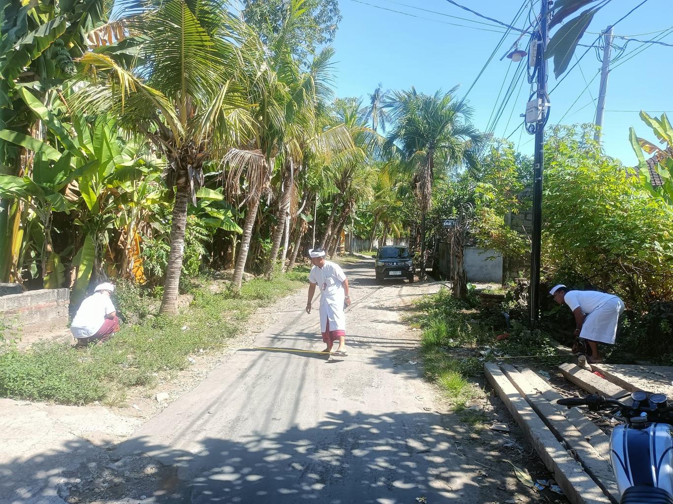 Pengukuran Jalan Desa - Website Desa Tukadmungga